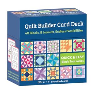 Quilt Builder Card Deck: 40 Block, 6 Layouts, Endless Possibilities