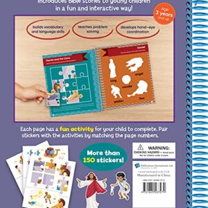 Brain Games - Sticker Activity: Bible (For Kids Ages 3-6)