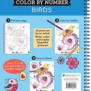 Brain Games - Color by Number: Birds