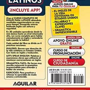 Inglés en 100 días. Inglés para latinos. Nueva Edición / English in 100 Days. The Latino's Complete English Course (Spanish Edition)