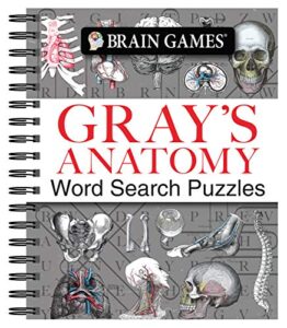 brain games - gray's anatomy word search puzzles