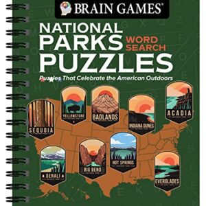 Brain Games - National Parks Word Search Puzzles: Puzzles That Celebrate the American Outdoors