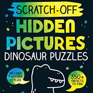 Scratch-Off Hidden Pictures Dinosaur Puzzles (Highlights Scratch-Off Activity Books)