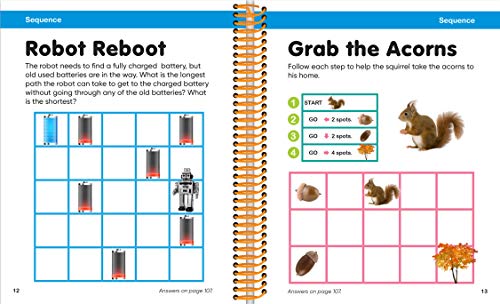 Brain Games STEM - Get Ready to Code: Picture Puzzles for Growing Minds (Workbook for Kids 3 to 6)