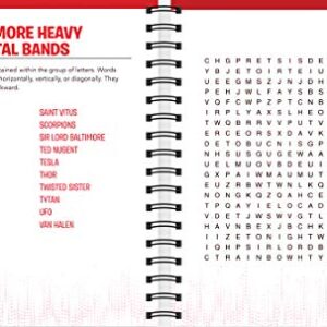 Brain Games - Rock 'n' Roll Word Search