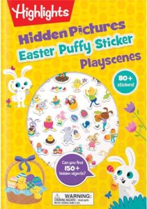 easter hidden pictures puffy sticker playscenes (highlights puffy sticker playscenes)