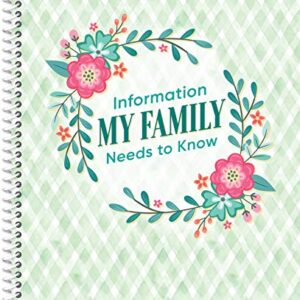 Information My Family Needs to Know Organizer