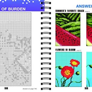 Brain Games - Pixel Pictures: 104 Pictures to Color by Squares