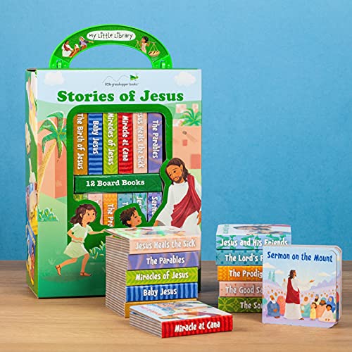 My Little Library: Stories of Jesus (12 Board Books)