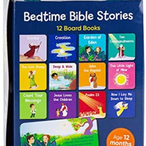 My Little Library: Bedtime Bible Stories (12 Board Books)