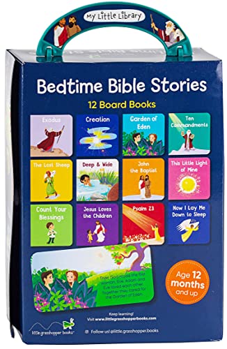 My Little Library: Bedtime Bible Stories (12 Board Books)