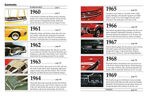 Cars of the 1960s: Detroit's Diverse Decade: Compacts, Luxury, and Muscle