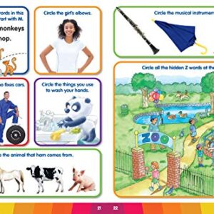 1001 STEAM Kindergarten Activity Workbook: Practice Sight Words, Phonics, Numbers, Math, Art, and More | Reading and Writing Skills - 320 Pages (Ages 4 and Up) (1001 Activity Books)