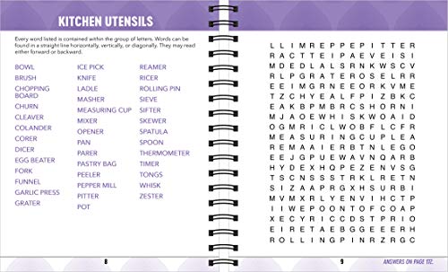 Brain Games - Large Print Word Search (Swirls)