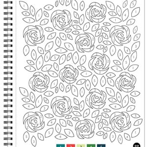 Brain Games - Color by Number - Large Print: Patterns (Stress Free Coloring Book)