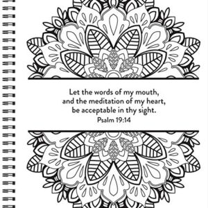 Color & Frame - Bible Coloring: Psalms (Adult Coloring Book)