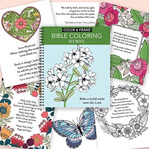 Color & Frame - Bible Coloring: Hymns (Adult Coloring Book)