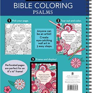 Color & Frame - Bible Coloring: Psalms (Adult Coloring Book)