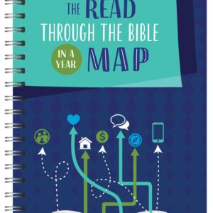 The Read through the Bible in a Year Map (General) (Faith Maps)