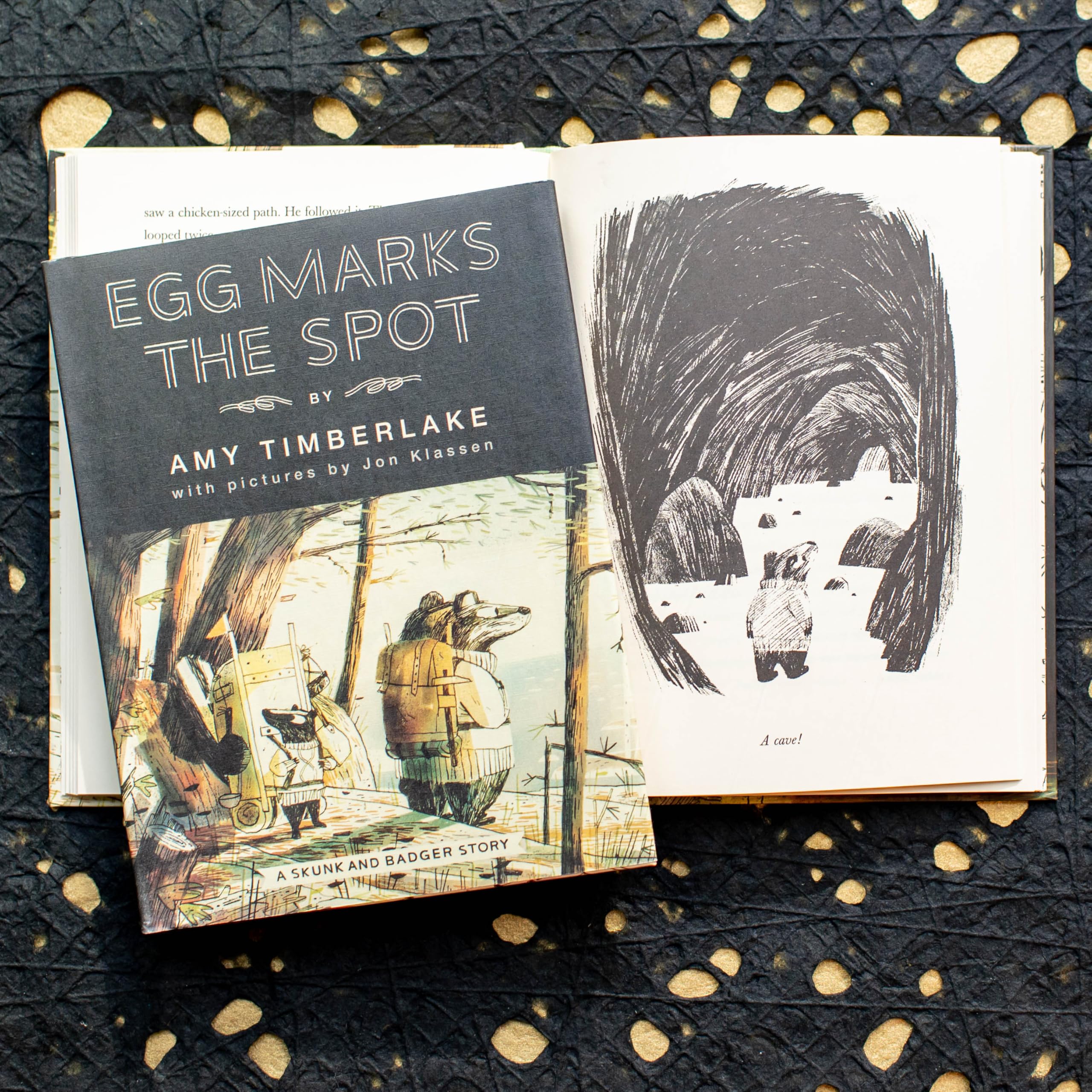 Egg Marks the Spot: A Skunk and Badger Story (Skunk and Badger, 2)