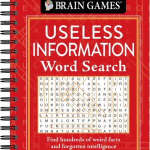 Brain Games - Useless Information Word Search: Find Hundreds of Weird Facts and Forgotten Intelligence