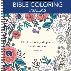 Color & Frame - Bible Coloring: Psalms (Adult Coloring Book)