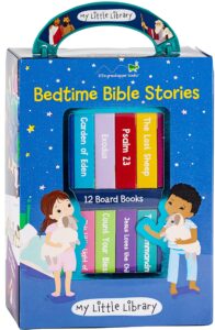 my little library: bedtime bible stories (12 board books)