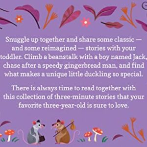 3-Minute Stories for 3-Year-Olds Read-Aloud Treasury, Ages 3-6