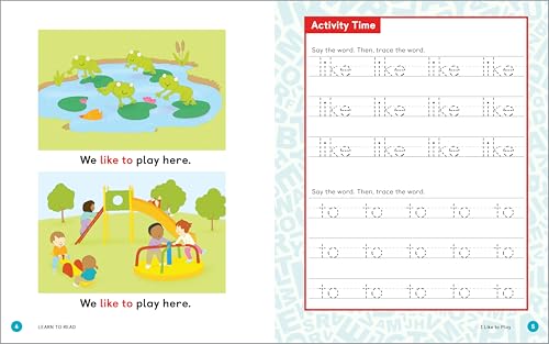 Learn to Read: Sight Words Storybook: 25 Simple Stories & Activities for Beginner Readers