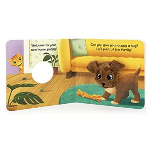 Puppy Love Finger Puppet Board Book for Little Dog Lovers, Ages 1-4 (Children's Interactive Finger Puppet Board Book)