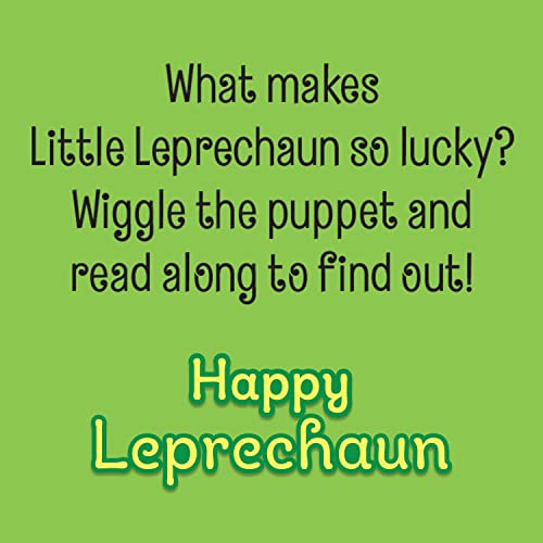 Happy Leprechaun Finger Puppet Plush St. Patrick's Day Board Book Ages 0-4 (Finger Puppet Board Book)