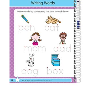 Wipe Clean Preschool Workbook for Kids Ages 3-5: Activities including Early Math, Letter and Number Tracing, First Phonics, Counting, Pen Control and More! Includes Dry Erase Marker