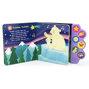 Baby's First Bedtime Songs (Interactive Children's Song Book with 6 Sing-Along Tunes)