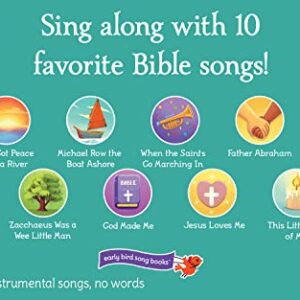 Best Loved Bible Songs - Childrens Board Book with Sing-Along Tunes to Favorite Religious Melodies - Read and Sing with Songs of Praise and Joy (Little Sunbeams: Early Bird Song Books)