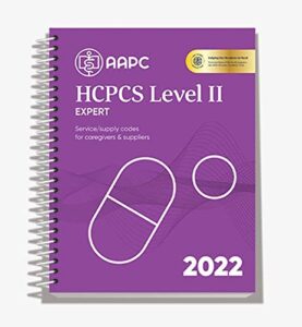 2022 hcpcs level ii expert: service/supply codes for caregivers & suppliers