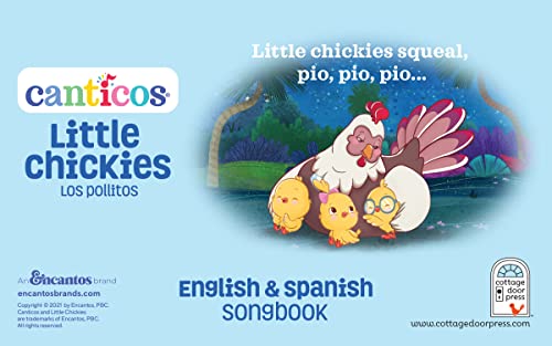 Canticos Little Chickies / Los Pollitos - Bilingual / Bilingüe 3-Button Sound Board Book for Babies and Toddlers (English and Spanish Edition)