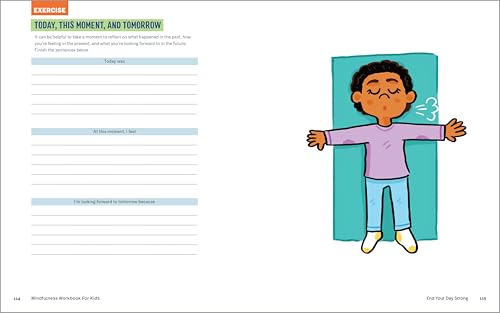 Mindfulness Workbook for Kids: 60+ Activities to Focus, Stay Calm, and Make Good Choices (Health and Wellness Workbooks for Kids)