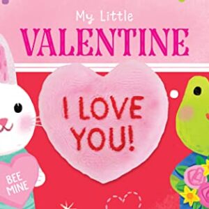 My Little Valentine Finger Puppet Valentines Board Book Ages 0-4