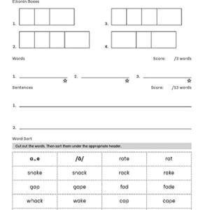 Teach Reading with Orton-Gillingham: Early Reading Skills: A Companion Guide with Dictation Activities, Decodable Passages, and Other Supplemental ... Struggling Readers and Students with Dyslexia