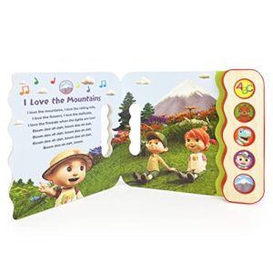 Cocomelon Let's All Sing Together 5-Button Song Book: Sing and Read Toy Book with JJ and Friends