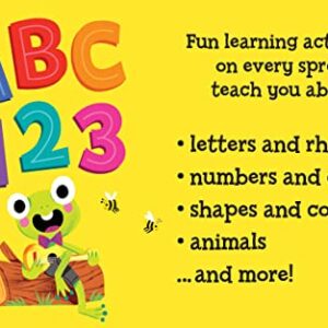 ABC 123 Sing, Read & Play - Children's Deluxe Music Player Toy and Board Book Set, Ages 1-5