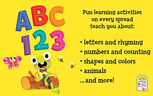 ABC 123 Sing, Read & Play - Children's Deluxe Music Player Toy and Board Book Set, Ages 1-5