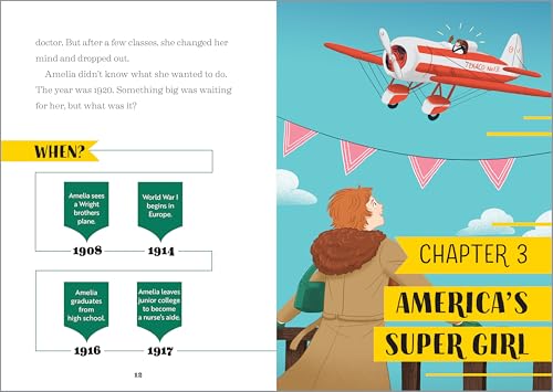 The Story of Amelia Earhart: An Inspiring Biography for Young Readers (The Story of Biographies)