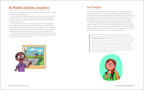 Mindfulness Workbook for Kids: 60+ Activities to Focus, Stay Calm, and Make Good Choices (Health and Wellness Workbooks for Kids)