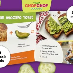 ChopChop I Made This! Snacks Board Book - First Cookbook for Toddlers; Healthy, Easy Snacks for Young Children Learning About Cooking and Healthy Habits (Chopchop Family)