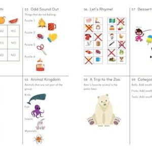 Logic Puzzles for Clever Kids: Fun brain games for ages 4 & up