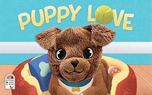 Puppy Love Finger Puppet Board Book for Little Dog Lovers, Ages 1-4 (Children's Interactive Finger Puppet Board Book)