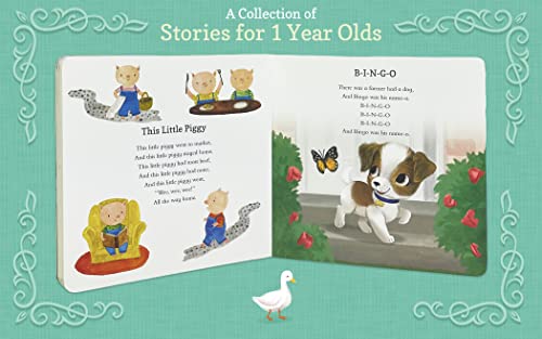 Stories for 1-Year-Olds - A First Treasury of Nursery Rhymes and Short Stories to Read to Your Babies and Toddlers