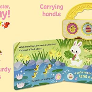 Happy Easter, Bunny! 3-Button Sound Board Book for Babies and Toddlers