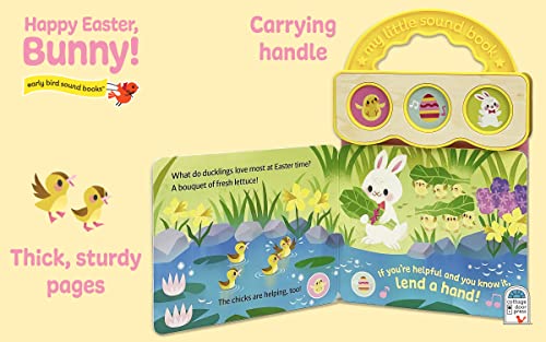 Happy Easter, Bunny! 3-Button Sound Board Book for Babies and Toddlers